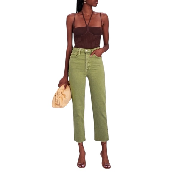 Re/Done | Jeans | Nwt Redone Ultra High Rise 7s Stove Pipe Jeans In ...